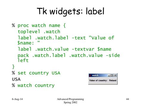 Ppt Tcltk Powerpoint Presentation Free Download Id2954387