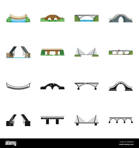 Isolated Object Of Connection And Design Logo Collection Of Connection And Side Stock Symbol