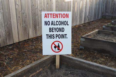 No Alcohol Beyond This Point Policy Signs Specialty Sign Store
