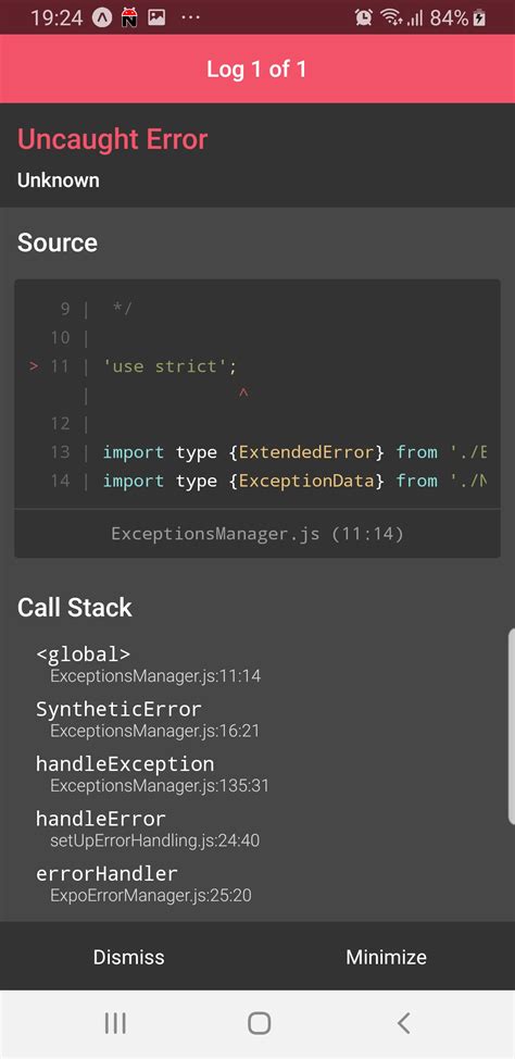Expo Go Android Sigsegv From Eas Update On Uncaught Exception · Issue 20020 · Expoexpo · Github