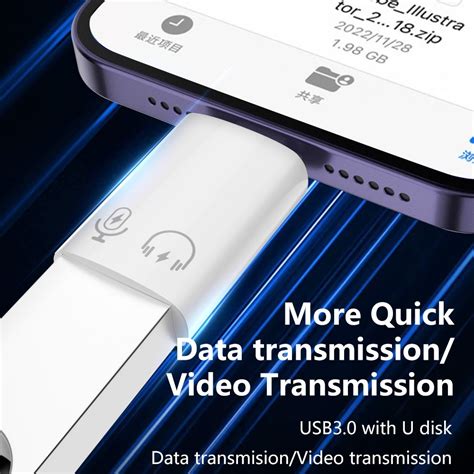 8 Pin To USB 3 0 OTG Adapter Alexnld Com