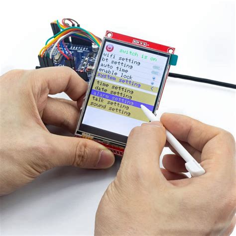 S T N Z 2 8 дюймовый 240x320 Spi Tft ЖК дисплей Модуль последовательного порта 51 Привод