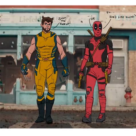 Deadpool And Wolverine Fanart By Ignistex On Deviantart