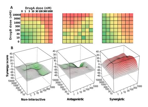 An Overview Of The Drug Combination Data Analysis A A Typical