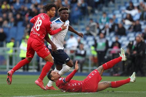 Football Serie A Enilive 2024 2025 Day 24 Ss Lazio Vs Ac Monza Editorial Stock Image