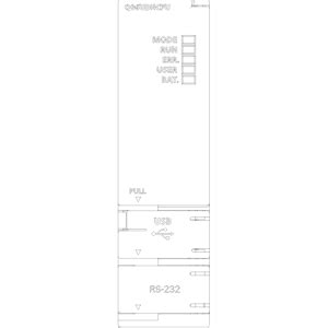 MELSEC Q PLC CPU Modules Layout