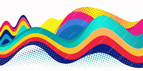 Premium Vector Vector Abstract Lines Background Composition Vector