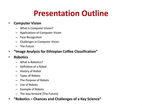 Computer Vision And Robotics Pptx