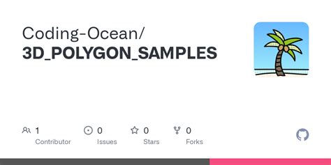 Github Coding Ocean3dpolygonsamples