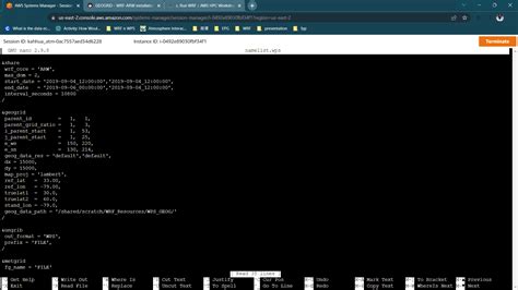 Geogrid Wrf Arw Installation On Aws Using Spack