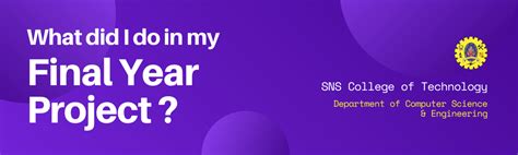 My Final Year Project