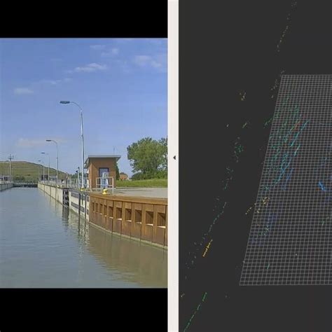 Screenshot Of LiDAR And Camera Data During Lock Entry Download Scientific Diagram