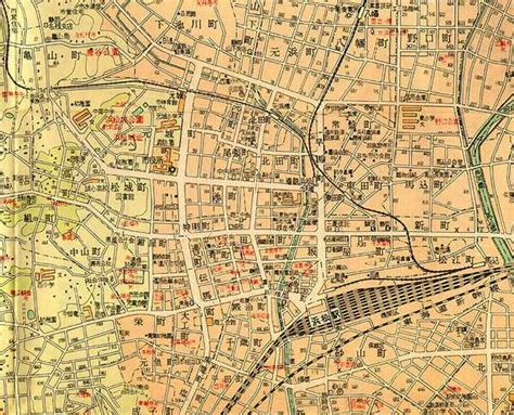 地図からみた濱松