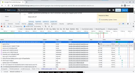 html document for se websites loading extremely slow on firefox and