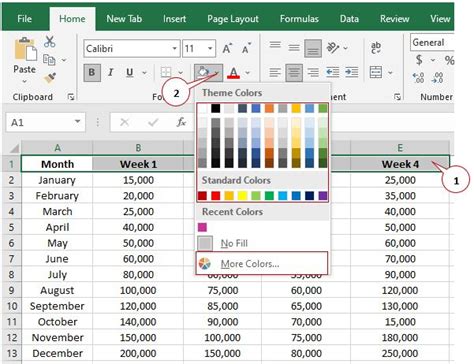 How To Use Excel Fill Color Shortcut A Quick And Easy Guide