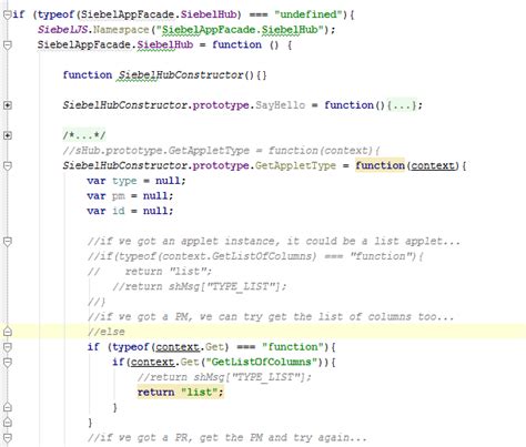 Adding A Method To Custom Objects In Siebel Open Ui The Siebel Hub