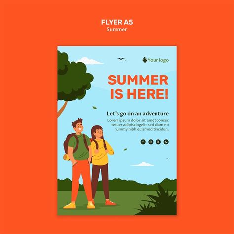 어린이 여름 캠프 포스터 Psd 개 이상의 고품질 무료 Psd 템플릿 다운로드 가능 Freepik
