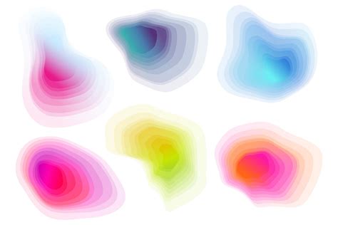 Gradient Topography Collection By Polar Vectors On Creativemarket Graphic Design Resources