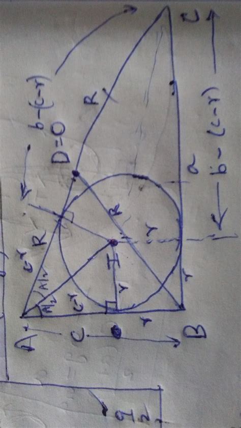 Find The Ratio Of Inradius And Circumradius Of A Right Angle Triangle Define