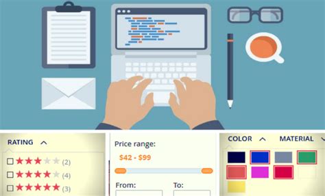multi filter and multi select product attributes functionality for magento ecommerce store