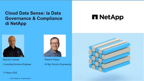 Netapp Cloud Data Sense La Data Governance And Compliance Di Netapp