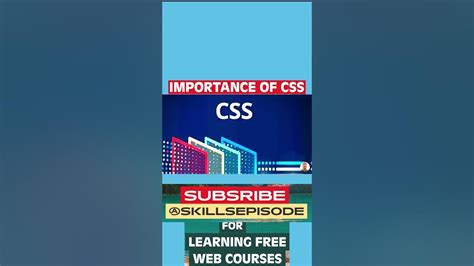 Importance Of Css In Web Designing Learnhtml5andcss3 Webdesign Programming Webdevelopment