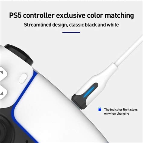 Playstation 5 Controller Dualsense Gamepad Usb Charging Cable Type C