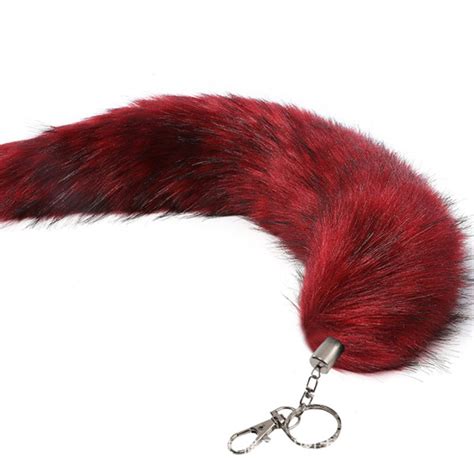 Брелок Лисий хвост аксессуар для рукоделия,Подвеска на сумочки Лиса со ...