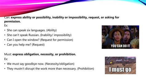 Modal Verbs Pptx Programming Languages Computing