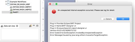 Error In Knime 34 With Reporting Knime Extensions Knime Community