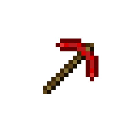 Minecraft Ruby Pickaxe