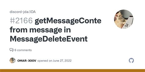 GetMessageContentRow From Message In MessageDeleteEvent Issue 2166