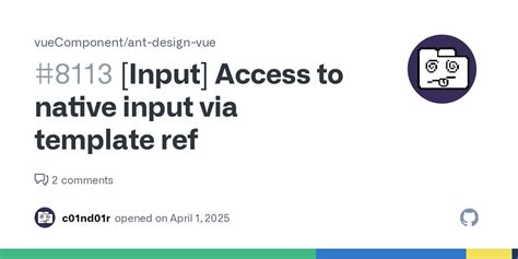 Input Access To Native Input Via Template Ref · Issue 8113