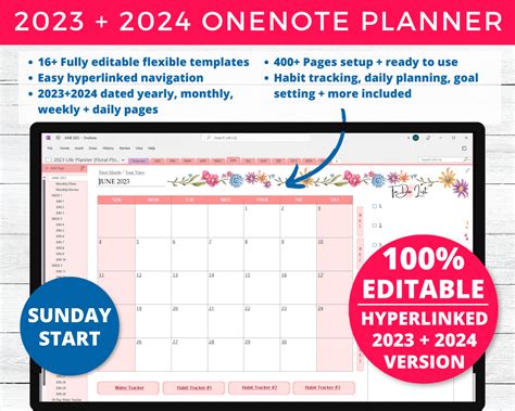 Microsoft Onenote Planner Template