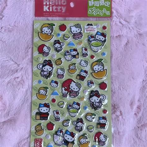 산리오 헬로키티 스티커 위시버킷