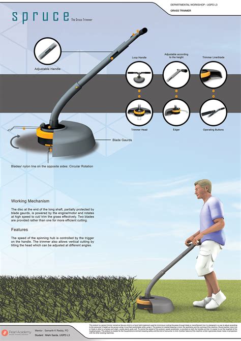 Grass Trimmer On Behance