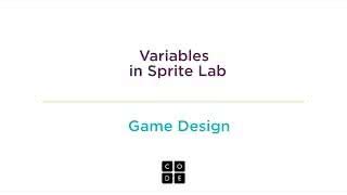 Variables As Score 4 Course E 2024 Code Org