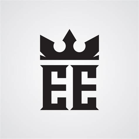 Premium Vector Modern Ee Logo Design Template Royaltyfree Vector