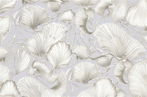 Toile Wallpaper Shell Pattern Invertebrate Free Photo Illustration Rawpixel