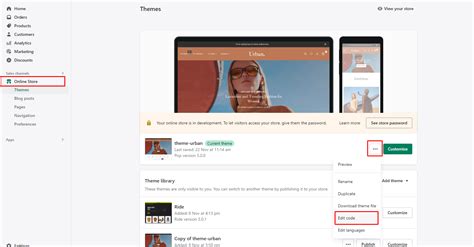 Shopify Как редактировать ссылки на авторские права в нижнем колонтитуле Templatetrip Помощь