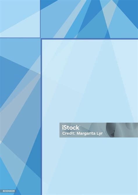 텍스트 위 기술 서식 파일 기하학적 파란색 배경 레이아웃 커버 잡지 브로셔 전단지 책자 카타로그 연례 보고 포스터에 대 한 현대적인 디자인 Eps10 벡터 일러스트 레이 션