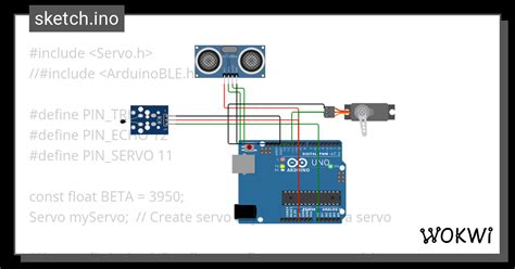 Servocircuit Wokwi Esp32 Stm32 Arduino Simulator
