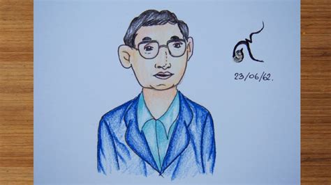 วาดรูป ในหลวงรัชกาลที่ 9 วาดพร้อมระบายสี สีไม้ Youtube