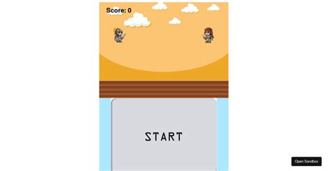 phaser 3 parcel template forked codesandbox