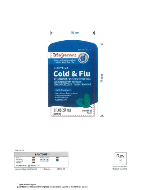 Dailymed Nighttime Cold And Flu Acetaminophen Dextromethorphan