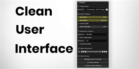 EZdepth AI Depth Map Generator For Blender Superhive Formerly Blender Market