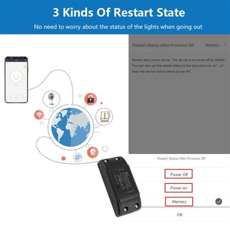 10a Tuya Wifi Smart Switch Breaker Timer Smart Hom Grandado