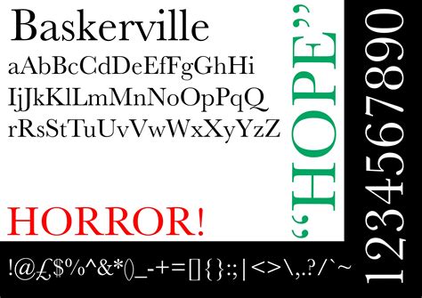 This Is My Baskerville Font Exploration Baskerville Is A Serif Typeface Designed In 1757 By