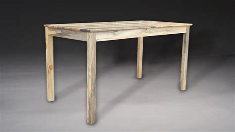 Rustic Beetle Kill Pine Kitchen Table