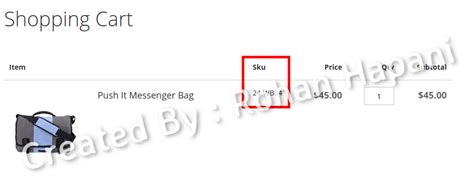 How To Add Extra Column On Shopping Cart Page In Magento 2